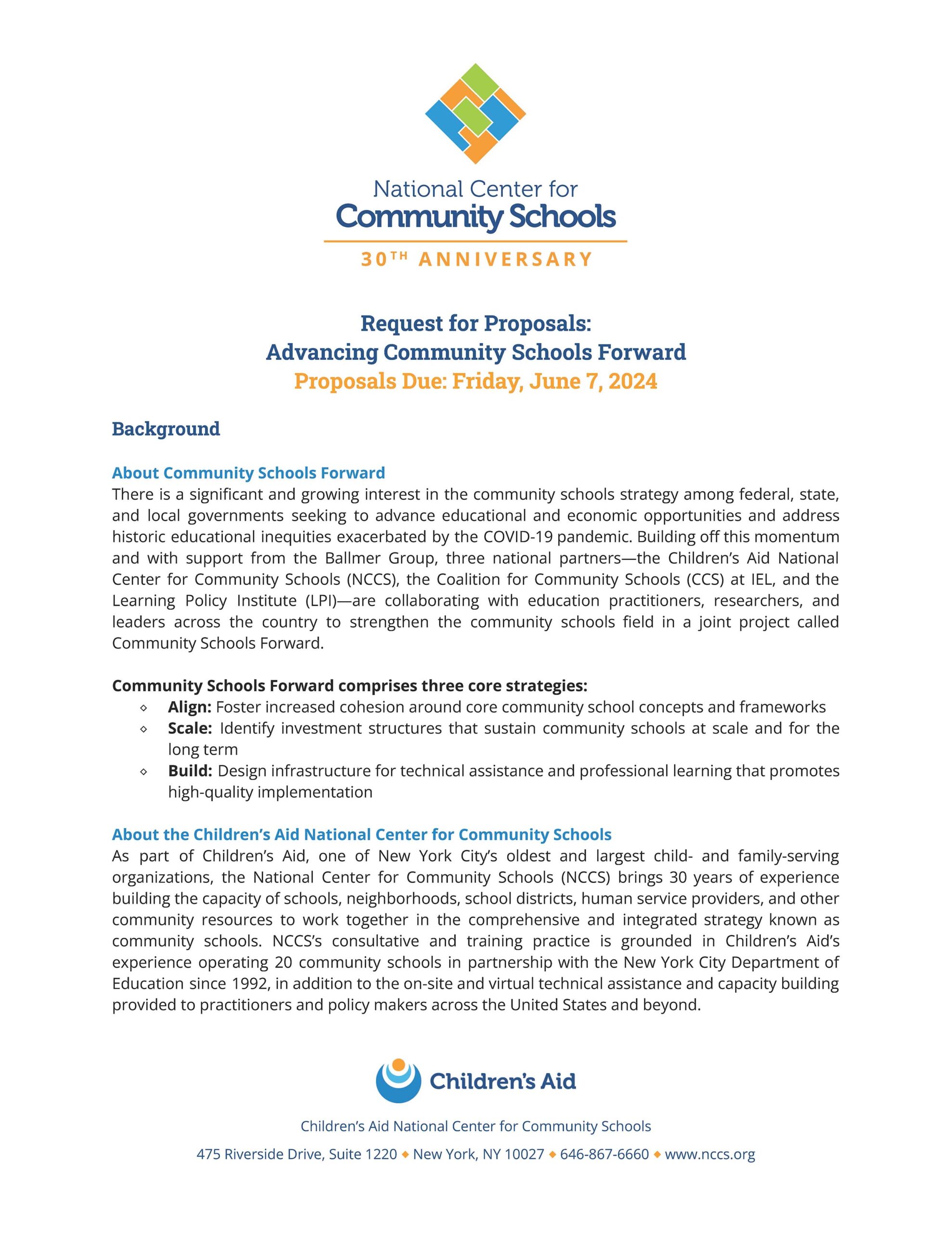 National Center for Community Schools